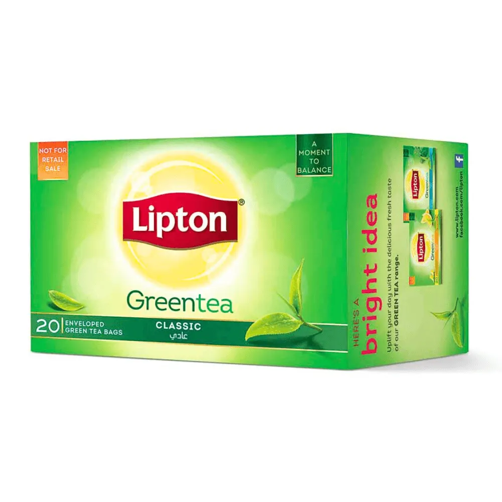 Lipton Green Tea Classic - 20 Tea bags > #1 Office Supplies