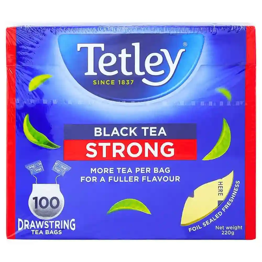 Tetley Black Tea - 100 Tea Bags > Julnar LLC > #1 Office Supplies