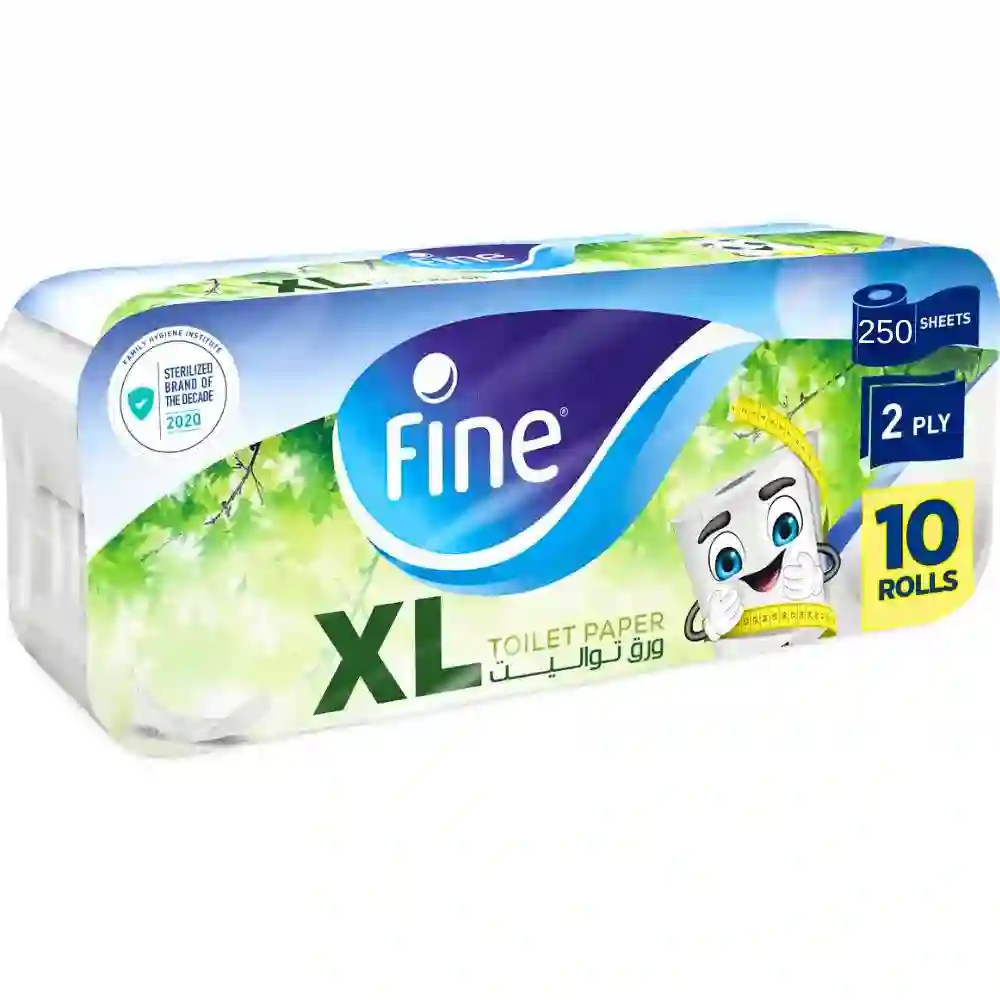 Fine Toilet Paper - 250s - 10 rolls > Julnar LLC > #1 Office Supplies