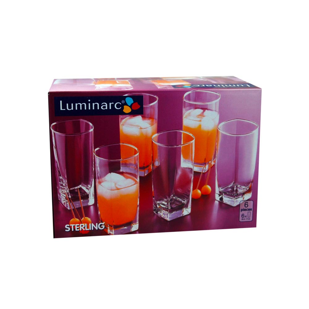 Luminarc Sterling Glass > Julnar General Trading
