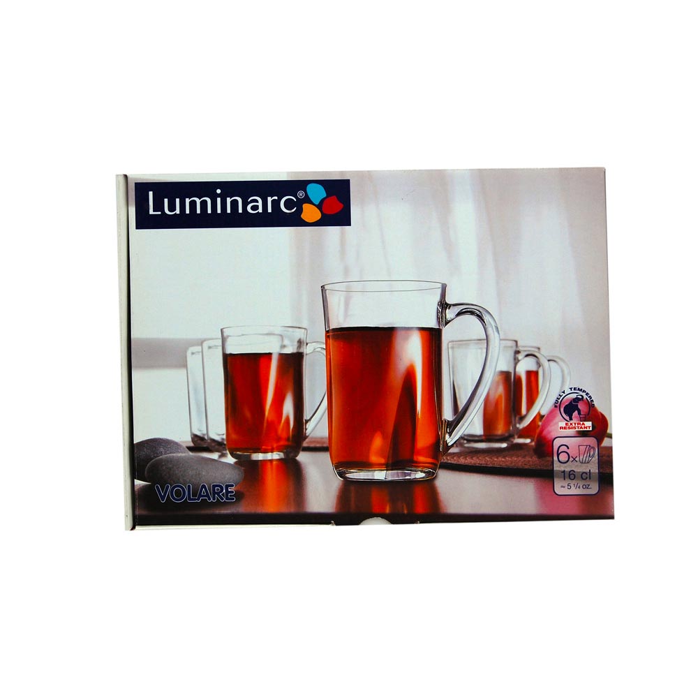 Luminarc Volare Glass - 6pcs > Julnar General Trading