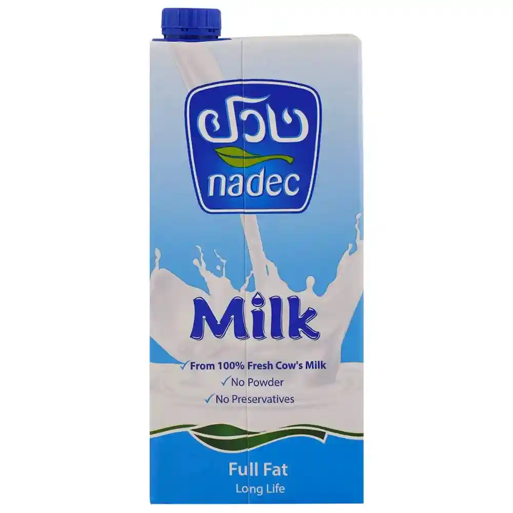 Nadec Long Life Milk - 1L - 1L > Julnar LLC > #1 Office Supplies