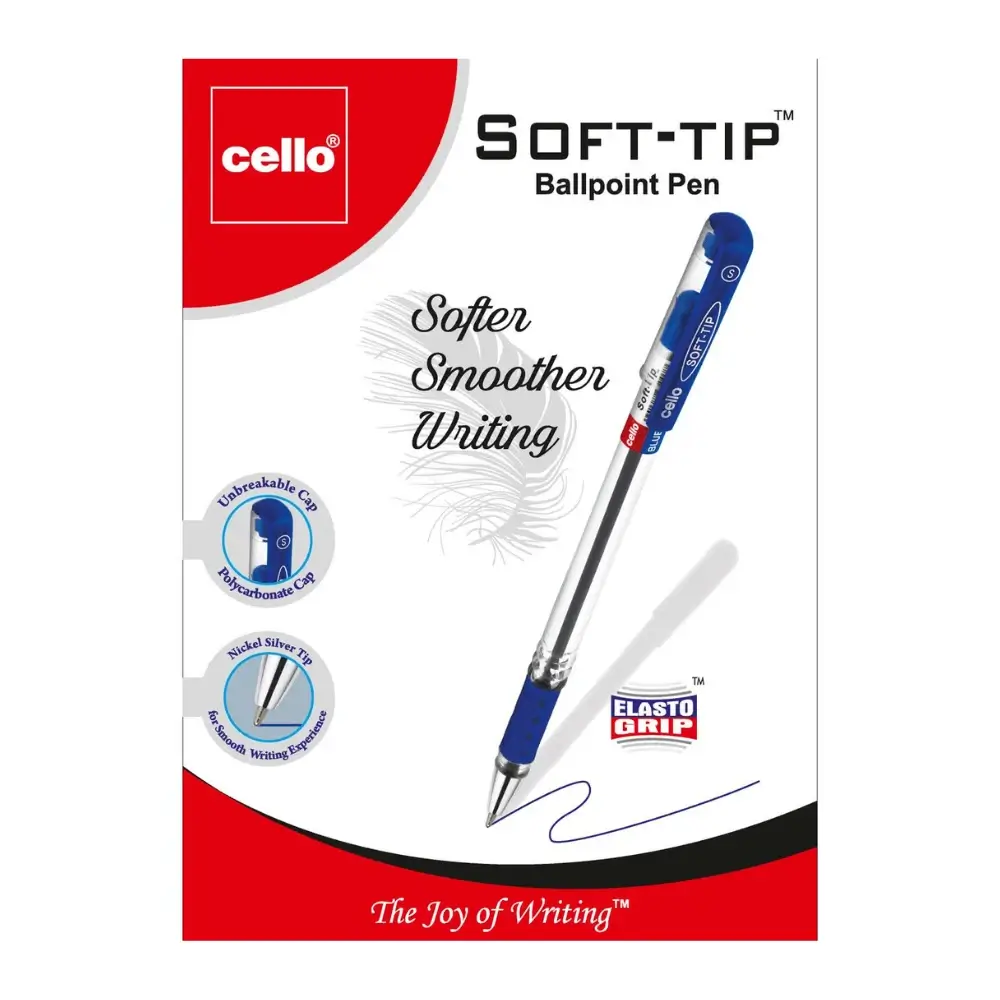 Cello Ball Pens - 1x50 - Blue > Julnar LLC > #1 Office Supplies