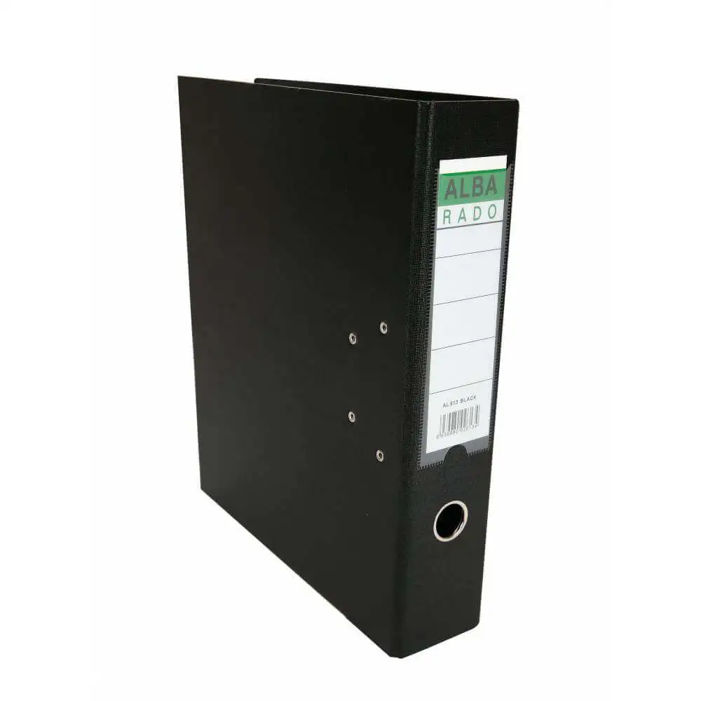 Alba Rado Box File - Black - Broad > Julnar LLC > #1 Office Supplies