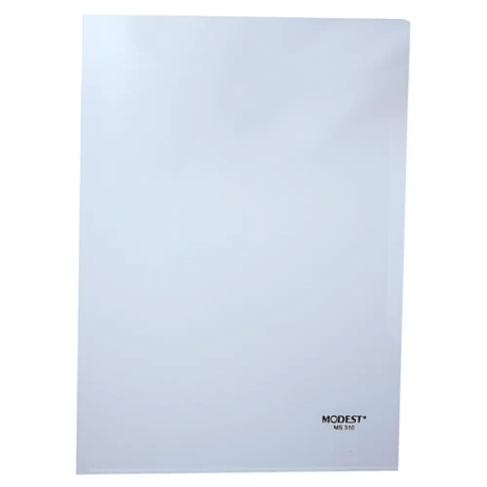 Modest L-shape Clear Folder - 1x100s > Julnar LLC > Office Supplies