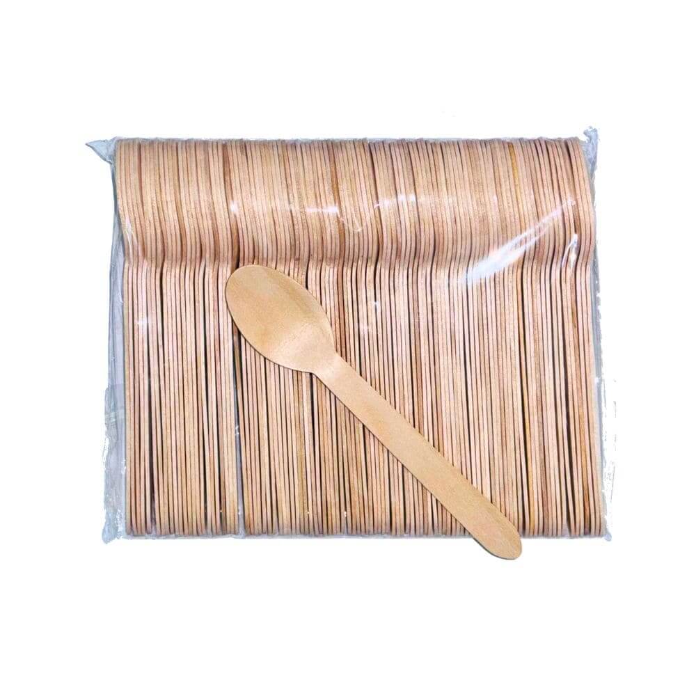 Julnar Wooden Spoon 16cm 20x100s > Office Supplies